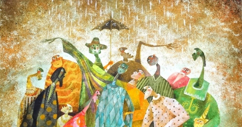 Œuvre « L’averse » par Chica - Galerie Frémeaux & Associés