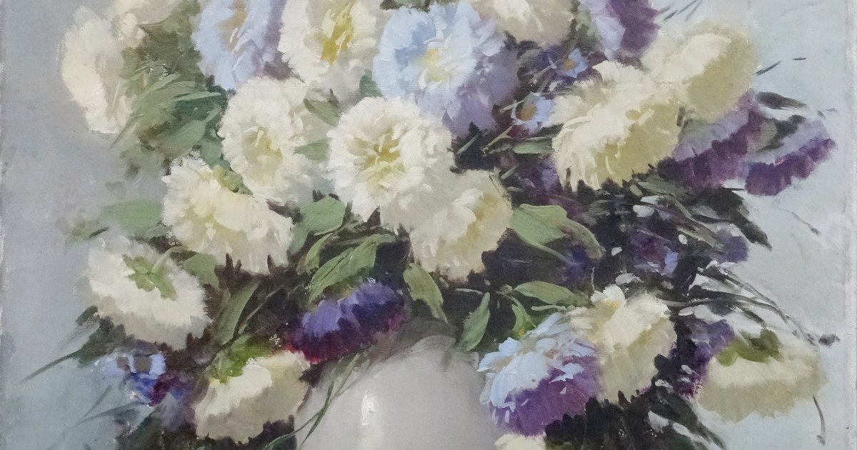 Œuvre « Bouquet de fleurs » - Galerie Frémeaux & Associés